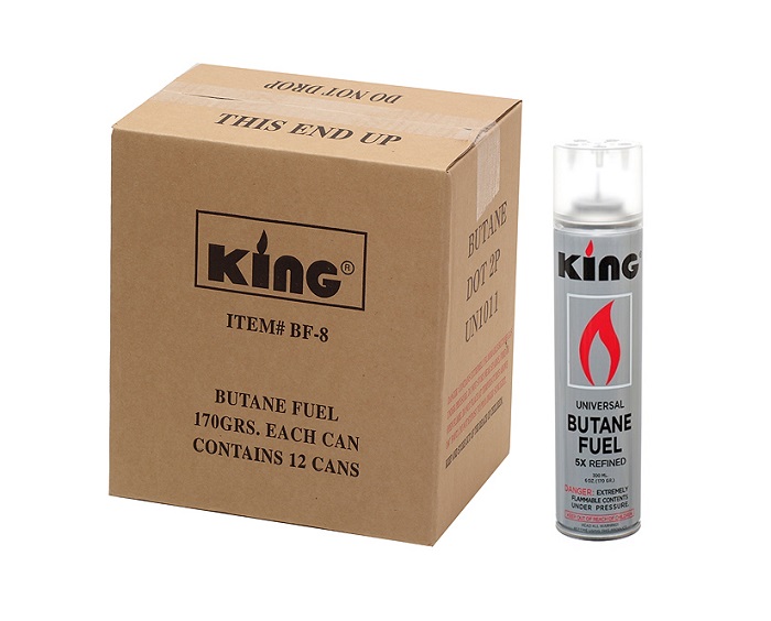 KING BUTANE 12 CT - C Store & Novelty Outlet