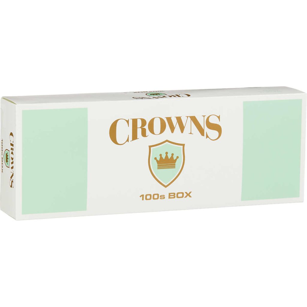 CROWNS MENTHOL GREEN 100 BOX - C Store & Novelty Outlet
