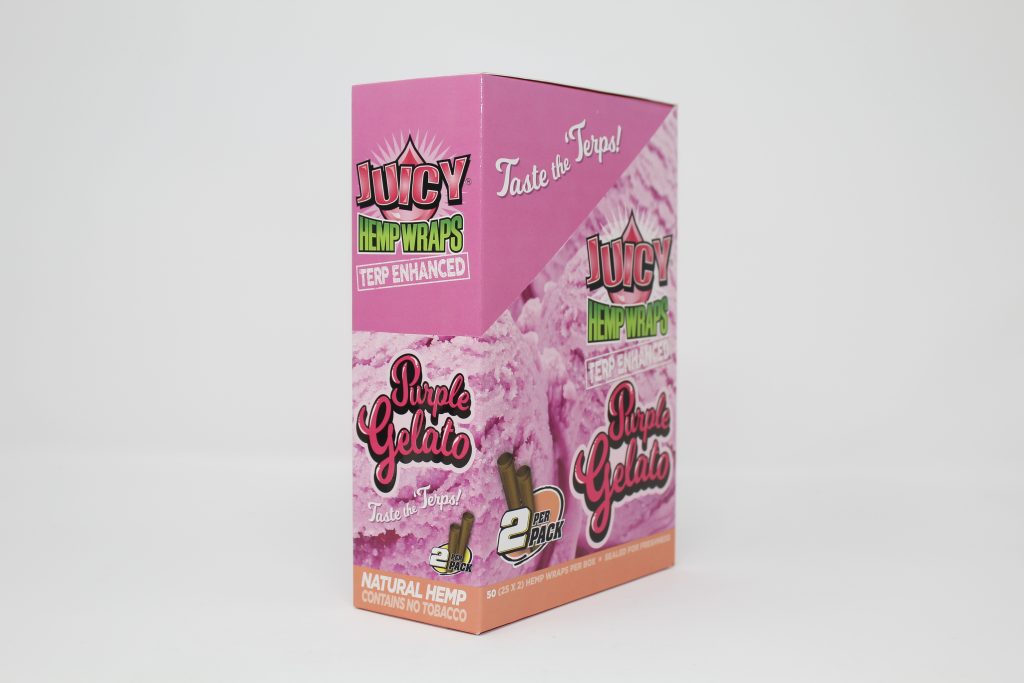 JUICY HEMP WRAP PURP GELATO - C Store & Novelty Outlet