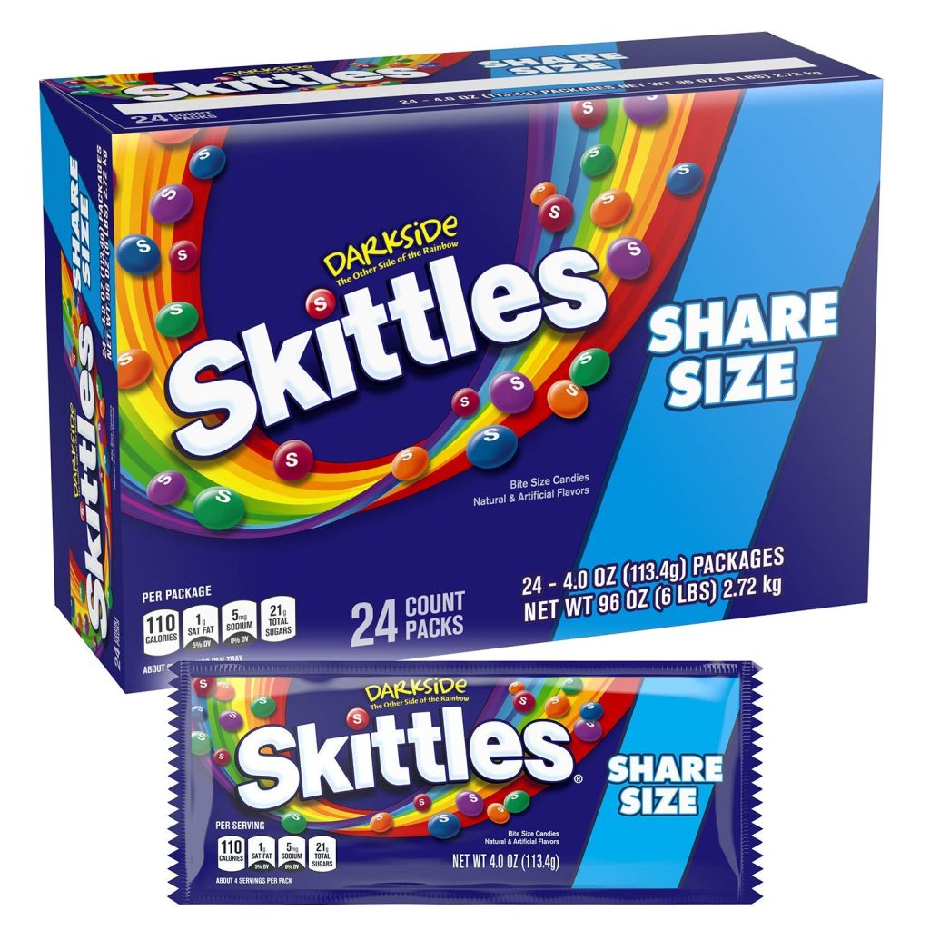 SKITTLES DARKSIDE KING SIZE - C Store & Novelty Outlet