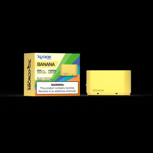 Z COLOR POD BANANA 15K PUF 3CT - C Store & Novelty Outlet